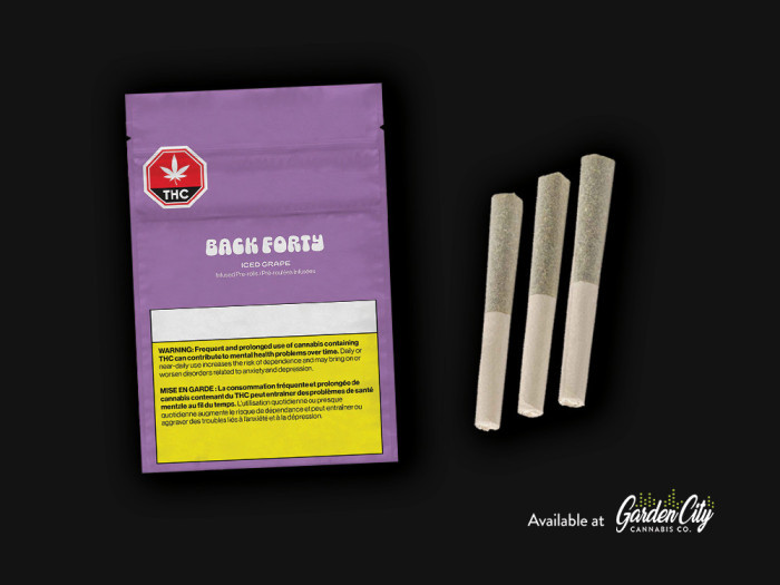 Back Forty Infused Pre-Rolls | Garden City Cannabis Co - Garden City ...